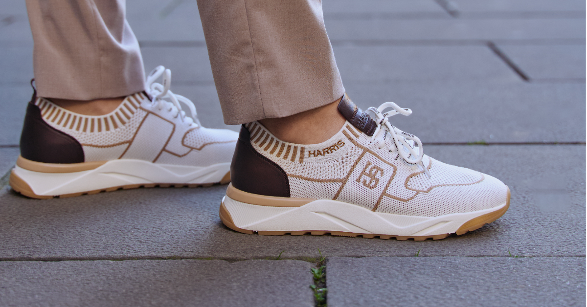Men's canvas sneakers | Harris Shoes 1913